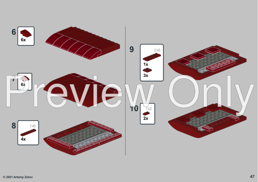 LEGO MOC 10290 UAZ 3303 (1:16) by Artemy Zotov | Rebrickable - Build ...