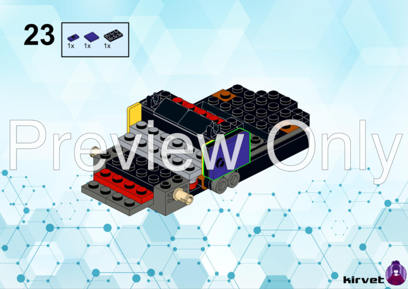 LEGO MOC 76904 SR Pickup by Kirvet | Rebrickable - Build with LEGO