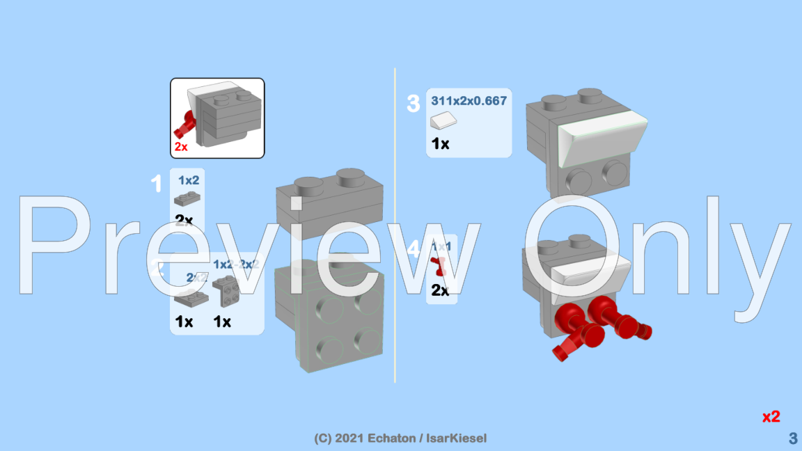 LEGO MOC 20-Feet Container (8 studs wide) with white Tank by Echaton ... LEGO MOC 20-Feet Container (8 studs wide) with white Tank by Echaton ...