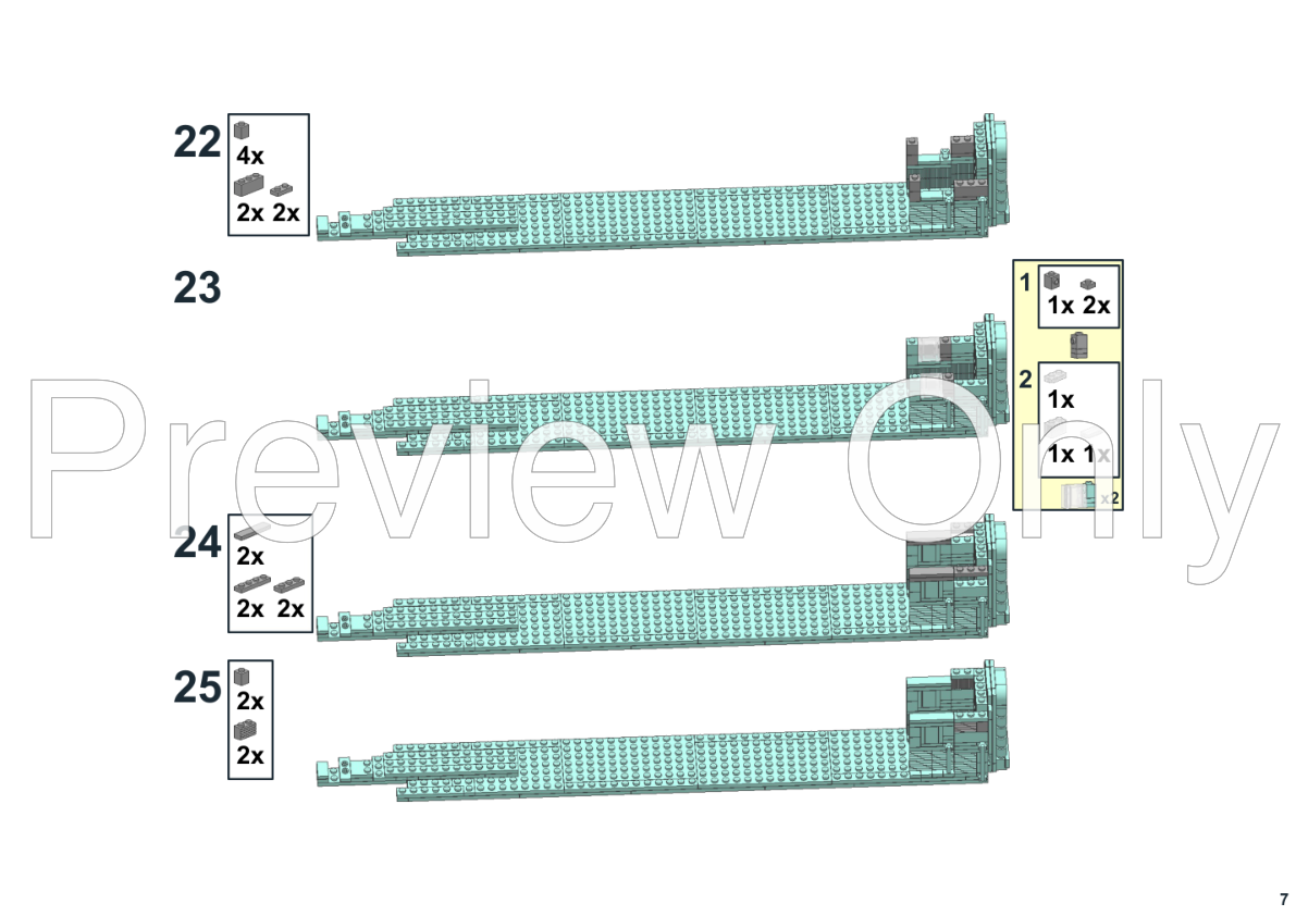 LEGO MOC Santa Fe Observation Lounge by Barduck | Rebrickable - Build ...
