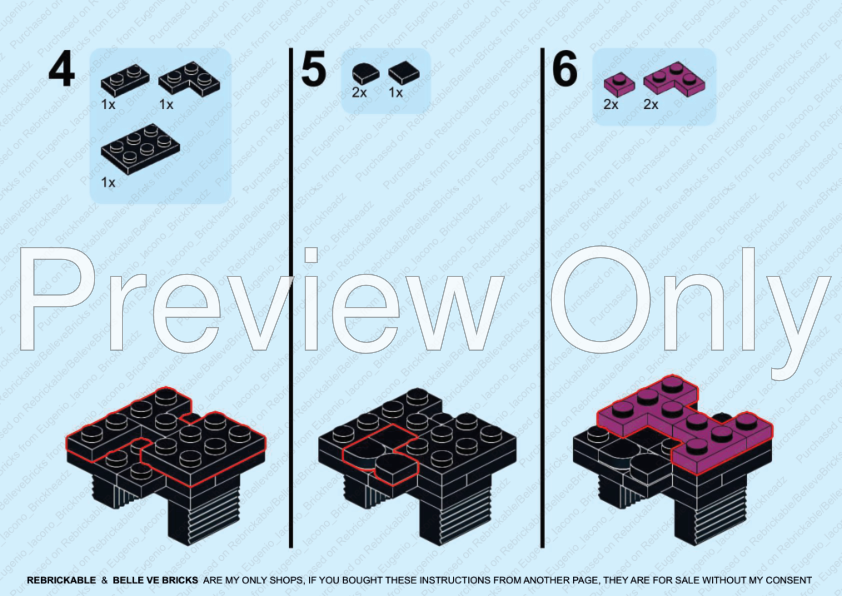 LEGO MOC Hawkeye, Kate Bishop & Lucky the Pizza Dog Brickheadz LEGO MOC ...