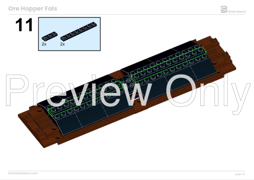 LEGO MOC Ore Hopper Fals by brickstand | Rebrickable - Build with LEGO