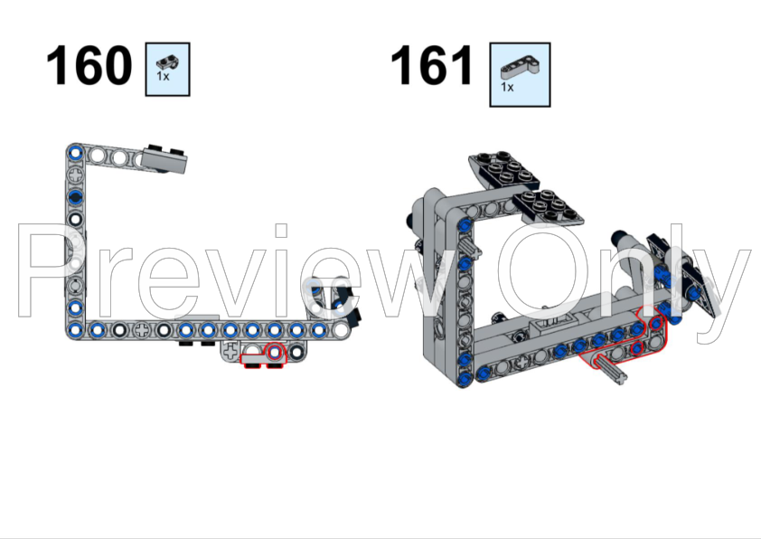 LEGO MOC Motorized AT-AT by The_Brickasso | Rebrickable - Build with LEGO