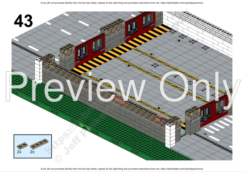 LEGO MOC Breakwater Pass Pretorius Bus Terminal by jepaz | Rebrickable ...