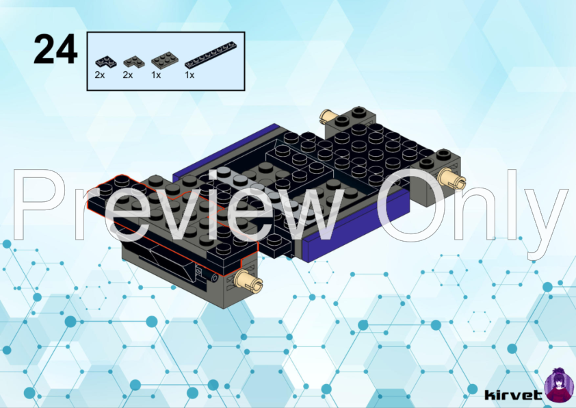 LEGO MOC 76904 Humvee by Kirvet | Rebrickable - Build with LEGO