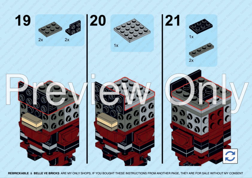 LEGO MOC Matt Murdock & Kingpin Brickheadz LEGO MOC - Marvel Studios ...