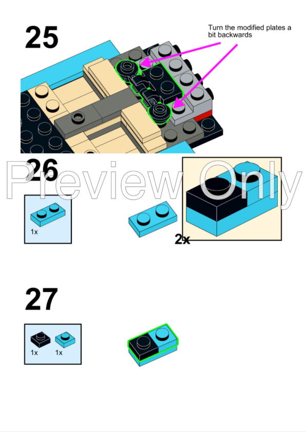 LEGO MOC Porsche 911 (992) - 3in1(Carrera, Turbo, GT3) - Medium Azure ...