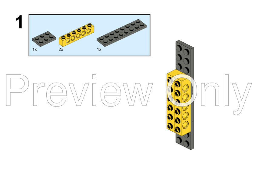 LEGO MOC Battletech Warhammer by Dasher717 | Rebrickable - Build with LEGO