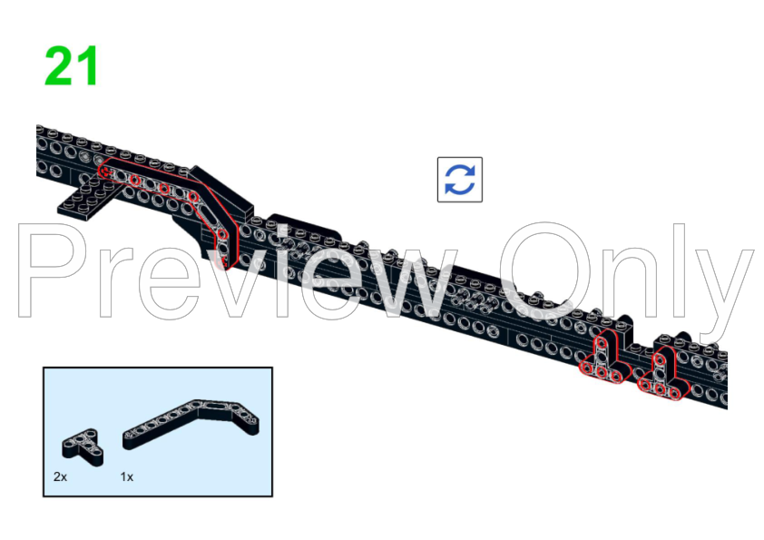 LEGO MOC 13 axle lowboy trailer by Locotone | Rebrickable - Build with LEGO