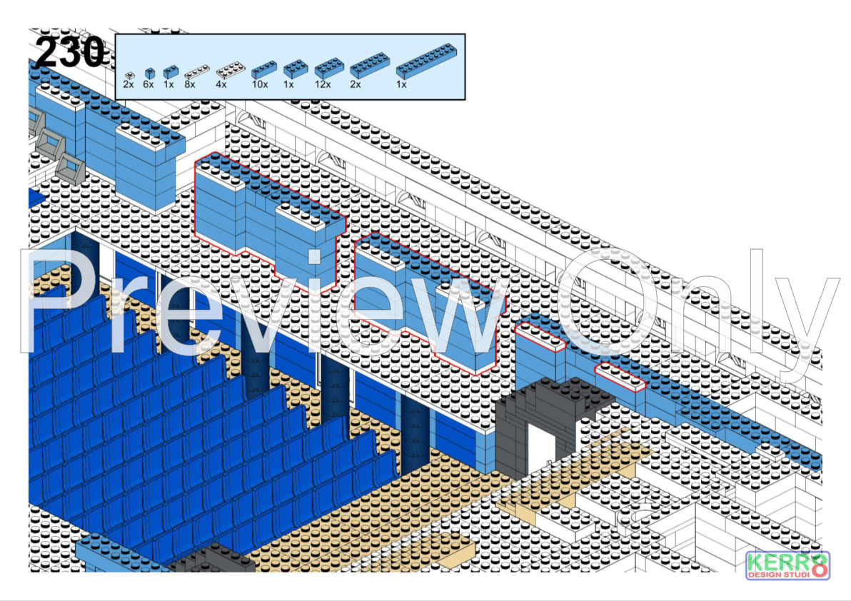 LEGO MOC Birmingham Town Hall (with interior) by blues-lego ...