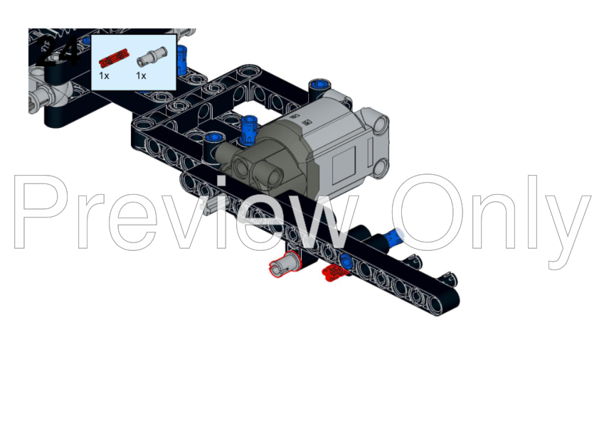 LEGO MOC Half-track by LegoLounge | Rebrickable - Build with LEGO