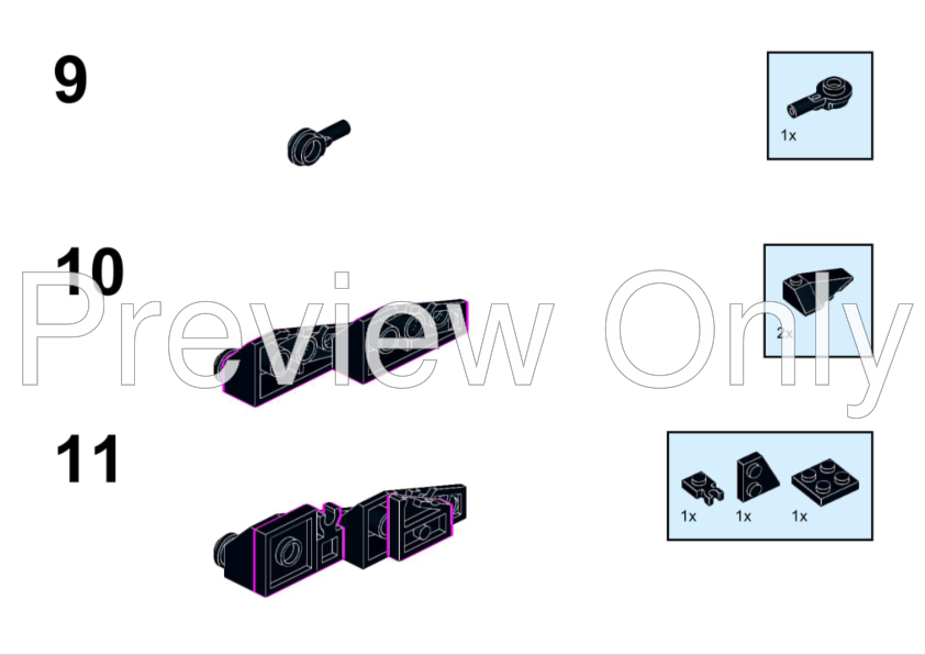LEGO MOC F-117 Nighthawk by lego_war_bricks | Rebrickable - Build with LEGO