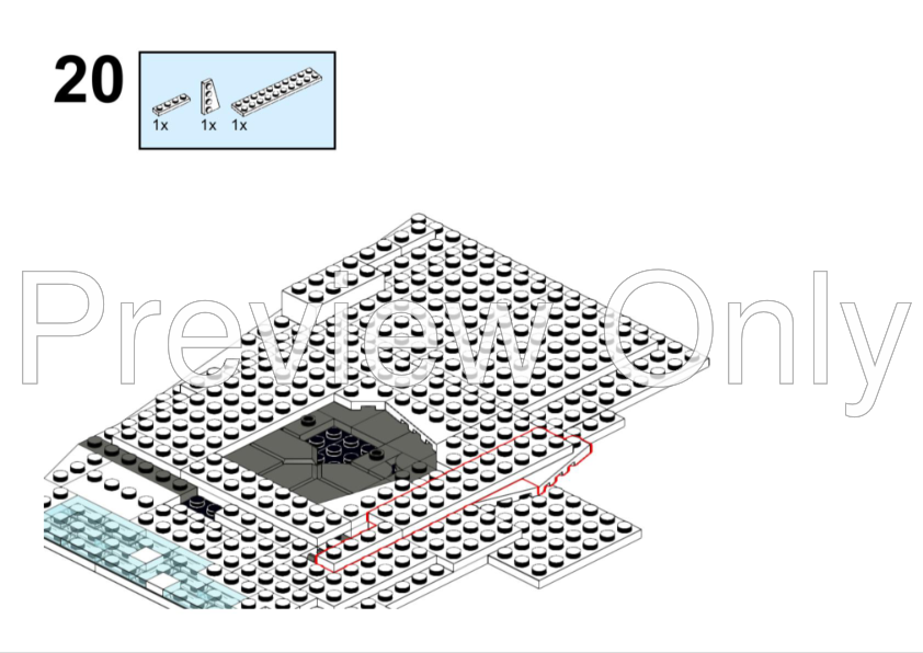 LEGO MOC Winter Outpost (CMF 22 - Snow Guardian habitat) by Jildos ...