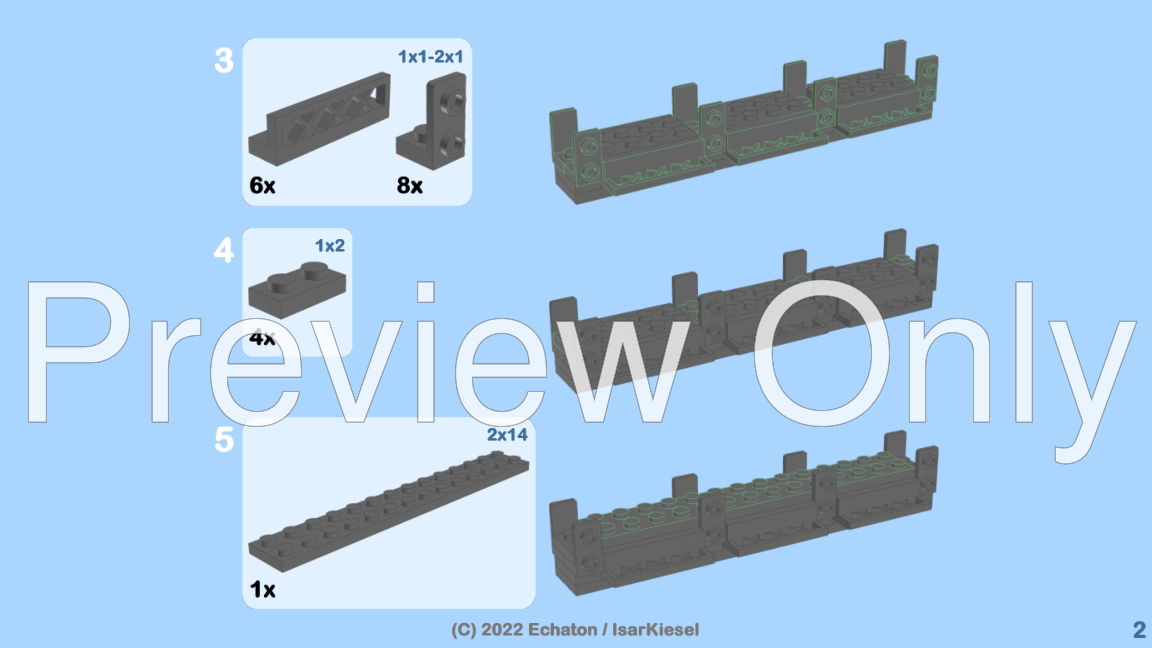 LEGO MOC 8-Wheel Acid Tanker (long, dark green) by Echaton ...
