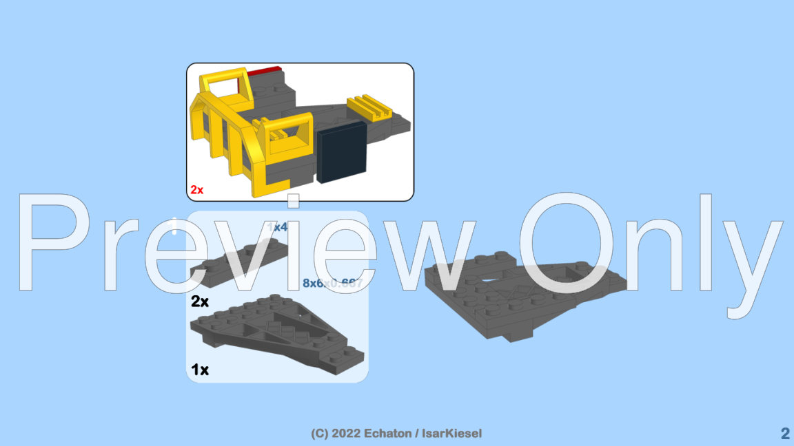 LEGO MOC 8-Wheel Acid Tanker (long, med. dark flesh) by Echaton ...
