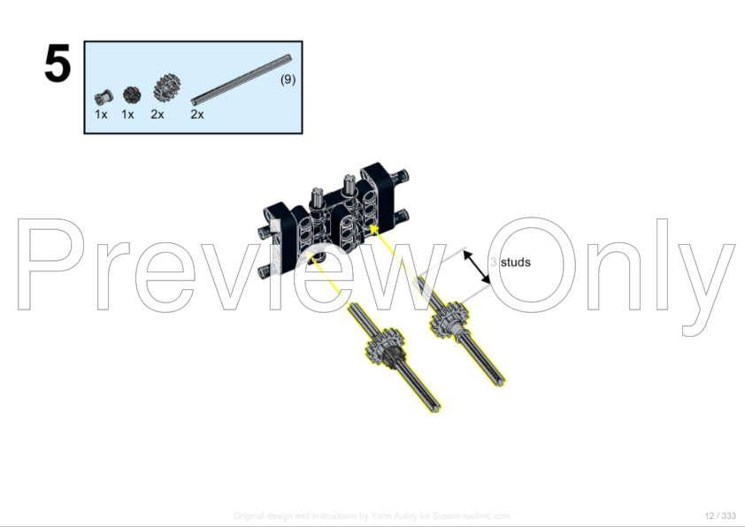 LEGO MOC Oshkosh HEMTT by Superkoala | Rebrickable - Build with LEGO