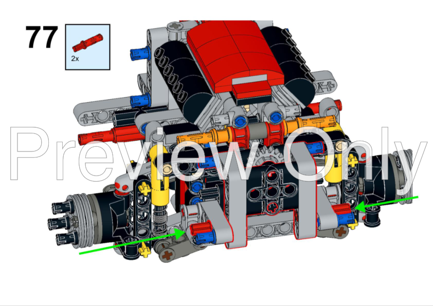 LEGO MOC Raptor 6x4 by ElliL3go | Rebrickable - Build with LEGO