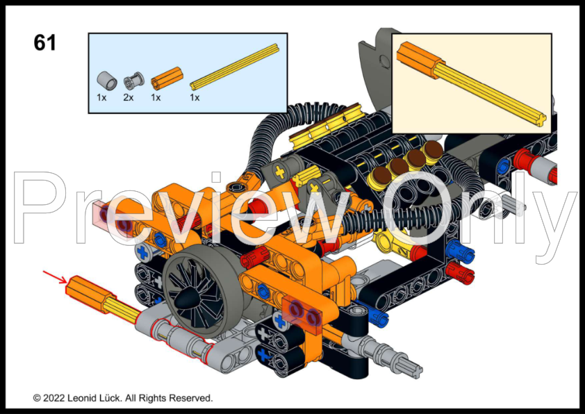 LEGO MOC V8 Racer by Legonid | Rebrickable - Build with LEGO