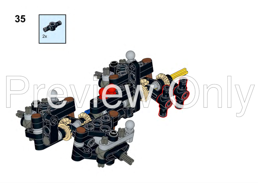 LEGO MOC Tatra 813 Military by vinsen | Rebrickable - Build with LEGO