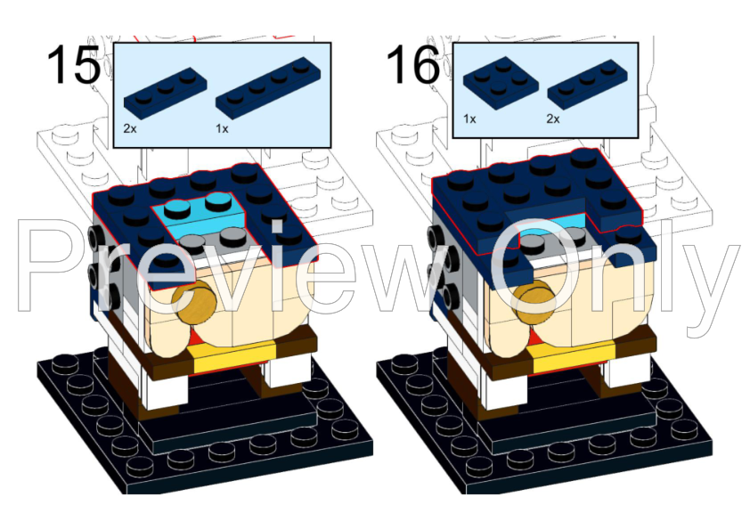 LEGO MOC Yuno - Black Clover by AnimeBricks4 | Rebrickable - Build with ...