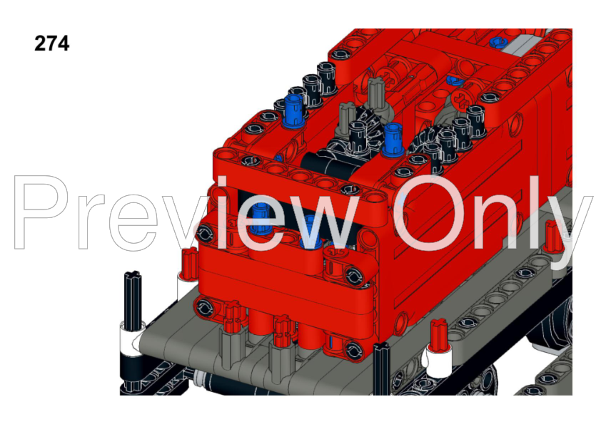 Lego Moc Technic Cargo Loc Power Functions By Technic Train Man