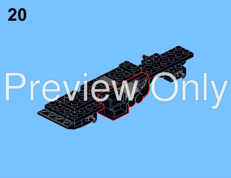 LEGO MOC Moving Truck by HaulingBricks | Rebrickable - Build with LEGO