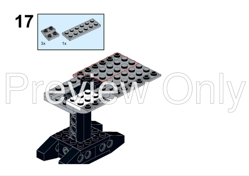 LEGO MOC Invisable Hand Midi Scale by LegoSW_Guy | Rebrickable - Build ...