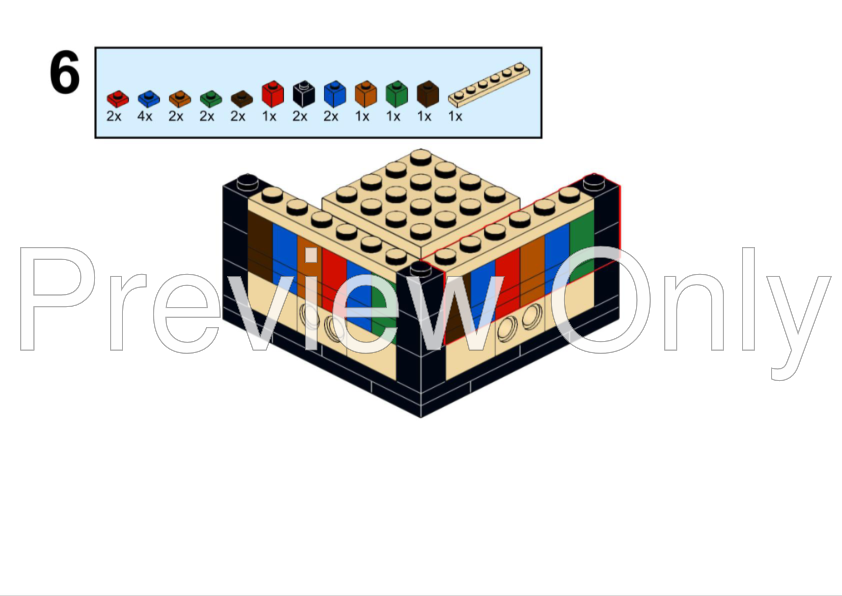 LEGO MOC Bookshelve block by gamesandmovierecreation | Rebrickable ...