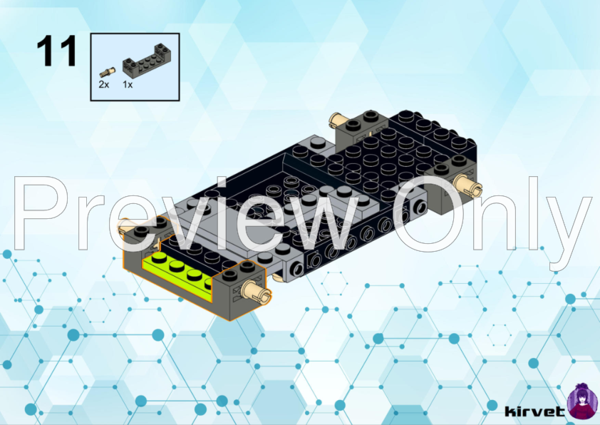 LEGO MOC 76899 Nissan Skyline by Kirvet | Rebrickable - Build with LEGO