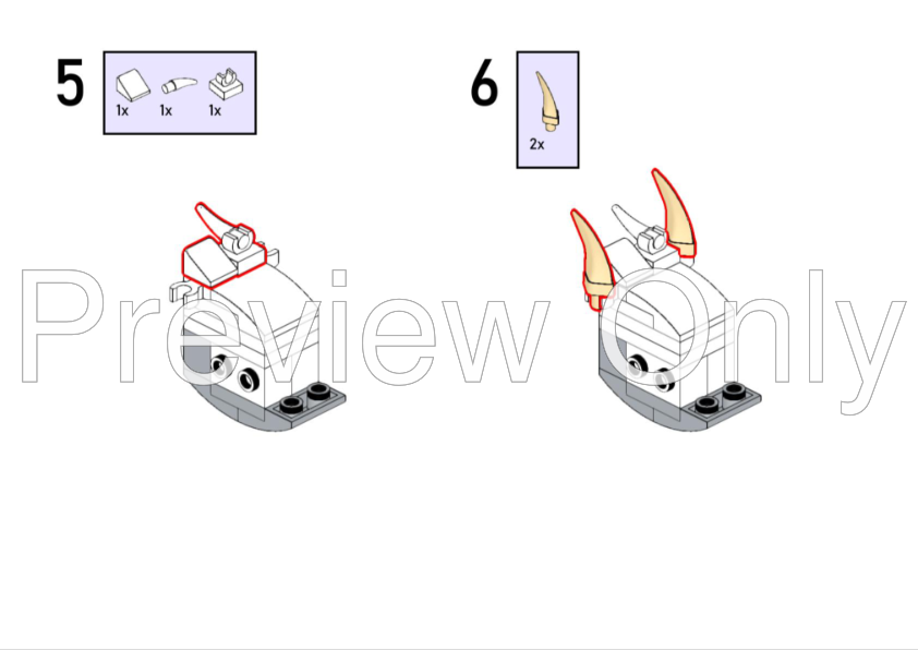 LEGO MOC The Gryphon by Brickjester | Rebrickable - Build with LEGO