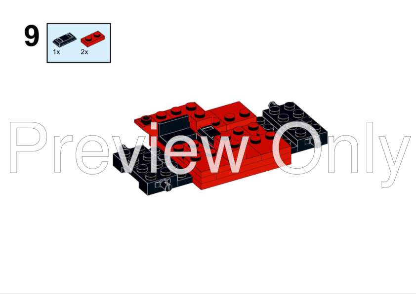 LEGO MOC London Fire Brigade - Command Vehicle - Mercedes-Benz Vito by ...