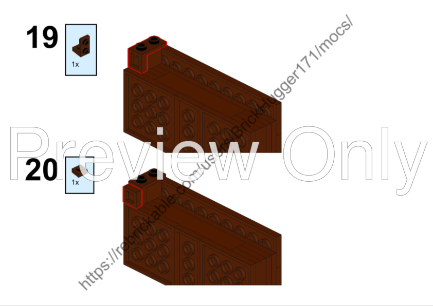 LEGO MOC Palisade and Gabions by BrickHugger171 | Rebrickable - Build ...