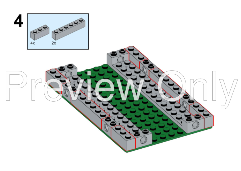 LEGO MOC Modular Modern Train Station by cirdec | Rebrickable - Build ...