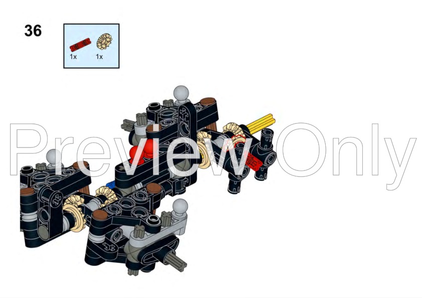 LEGO MOC Tatra 813 Off-road by vinsen | Rebrickable - Build with LEGO