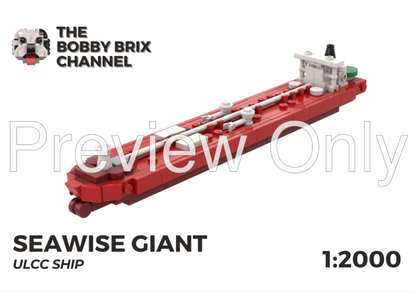 LEGO MOC-99337 Seawise Giant ULCC Ship MOC by The Bobby Brix Channel ...