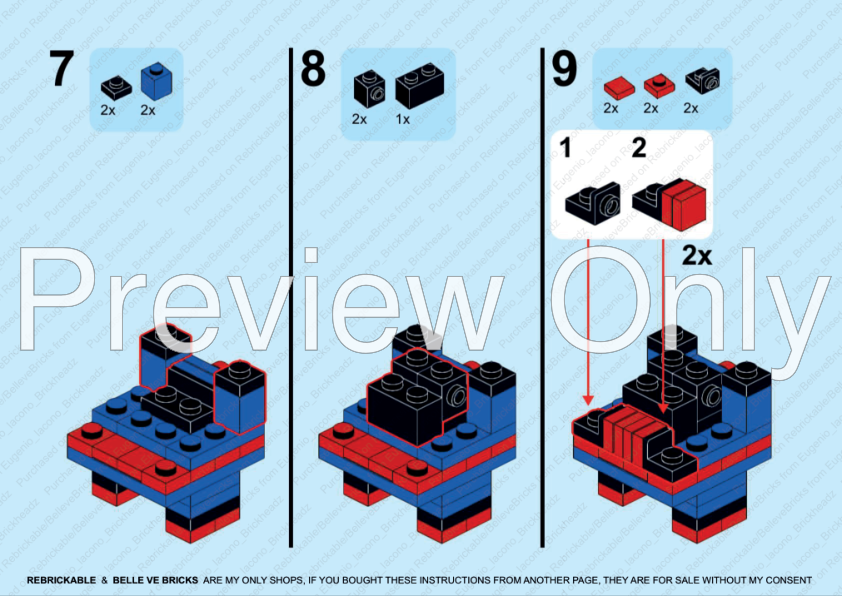 LEGO MOC Spider-Man Stark Suit Brickheadz LEGO MOC - Marvel Studios ...