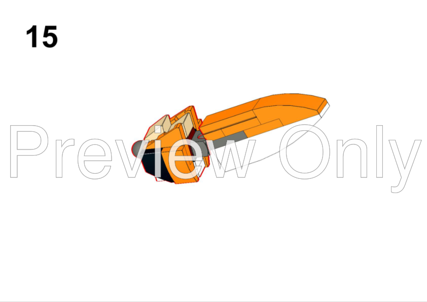 LEGO MOC Snake 31129 Alternative Build by gabizon | Rebrickable - Build ...