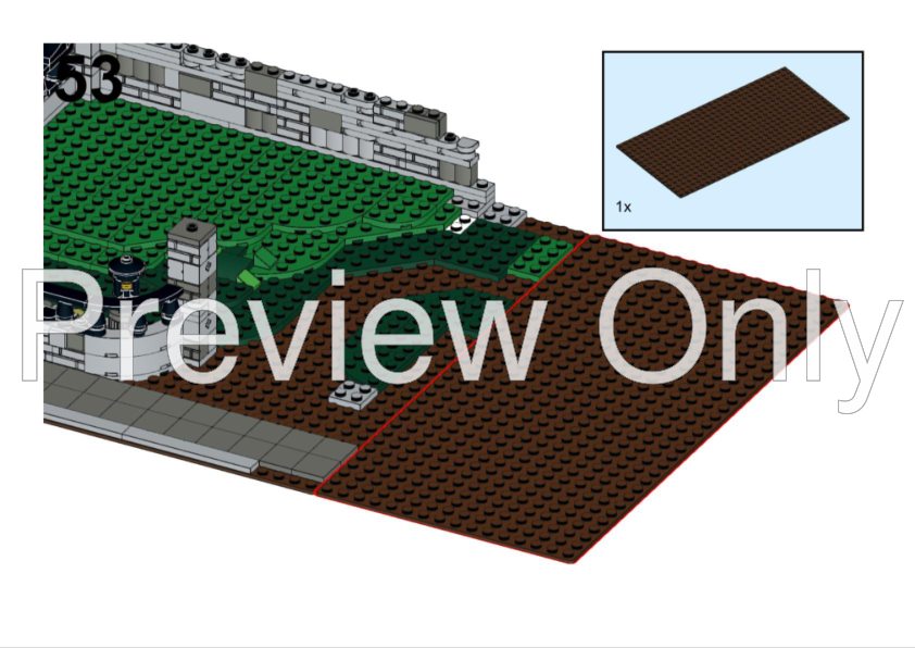 LEGO MOC Cemetery Base by Mchuman | Rebrickable - Build with LEGO