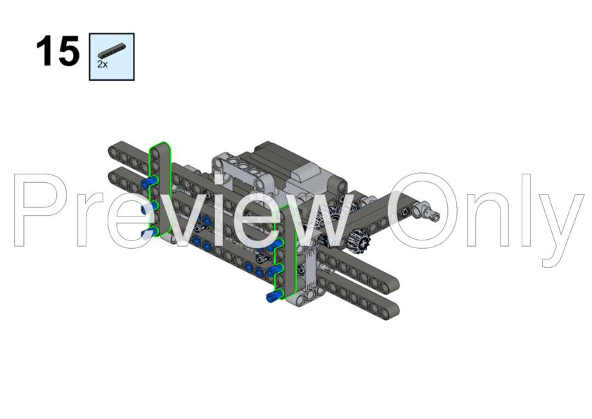 LEGO MOC Rope Shovel excavator white by Domi333555 | Rebrickable ...