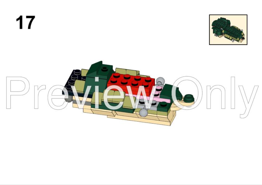 LEGO MOC Grizzly Bear , 31121 Alternate Build by Macharius ...