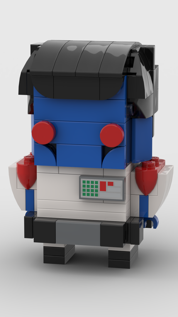 Grand Admiral Thrawn Brickheadz (MOC-101349) - LEGO MOC | MOC Tracker