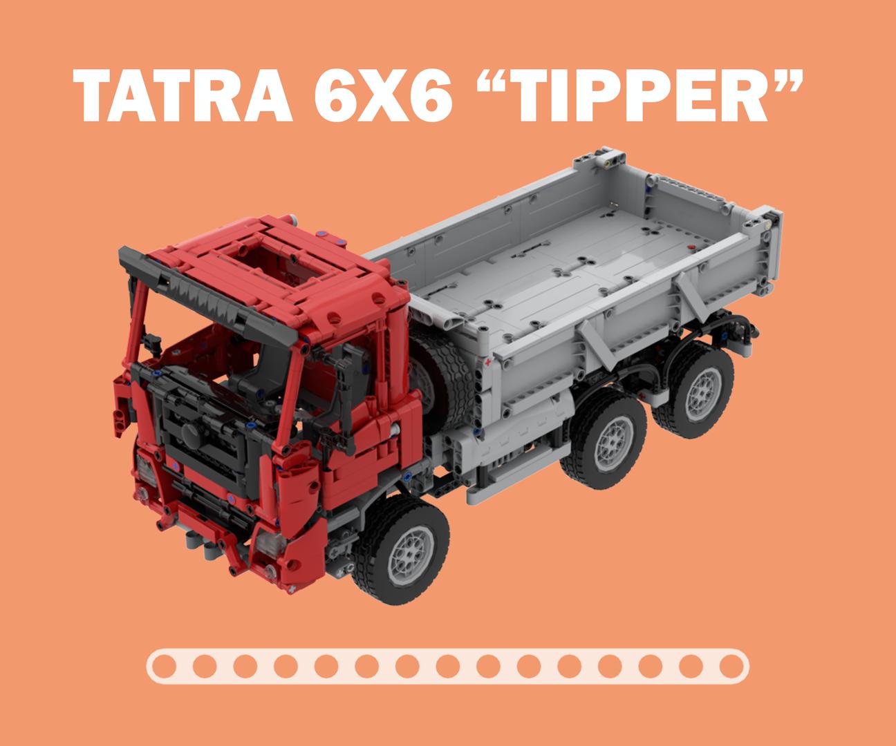Tatra Phoenix tipper (MOC-103771) - LEGO MOC | MOC Tracker
