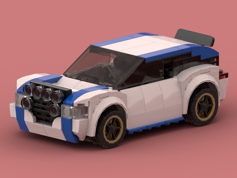 Rally Car (MOC-113470) - LEGO MOC | MOC Tracker