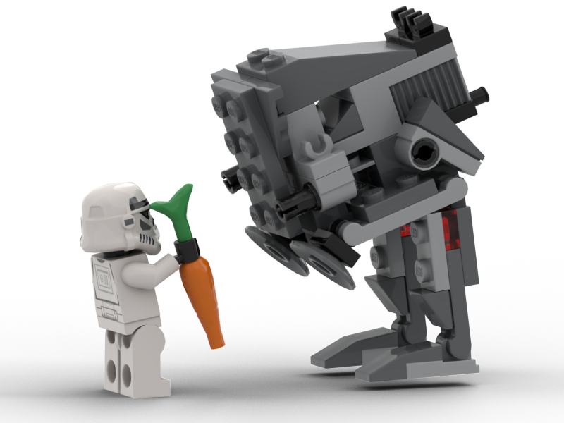 Small Mech (MOC-114009) - LEGO MOC | MOC Tracker