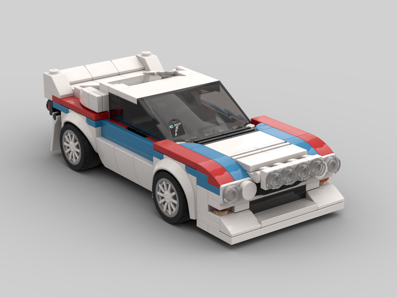 Lancia Rallye 037 (Group B) (MOC-120771) - LEGO MOC | MOC Tracker