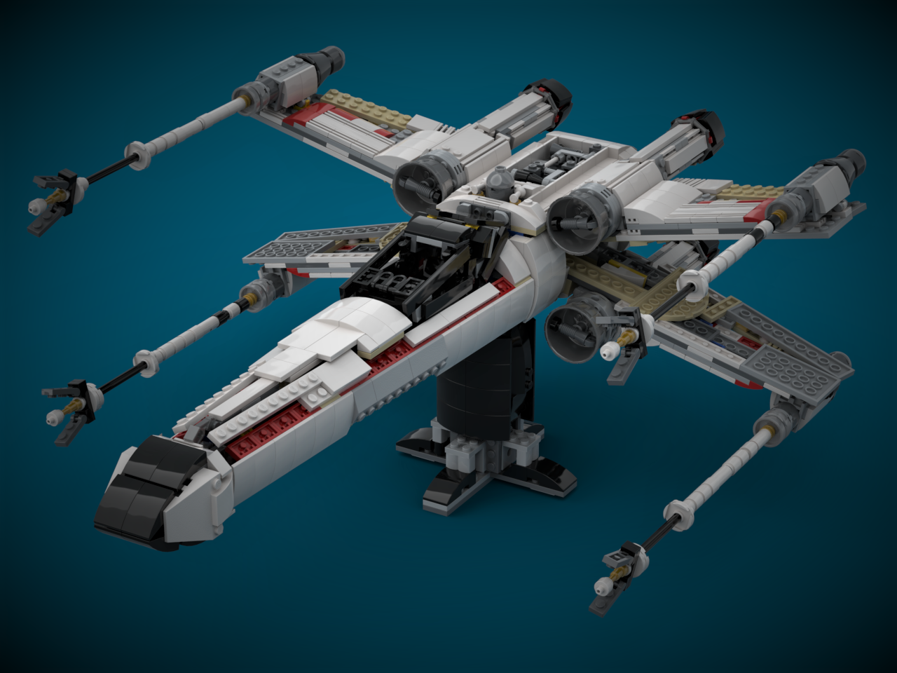 21309 X WING STARFIGHTER (MOC-131441) - LEGO MOC | MOC Tracker