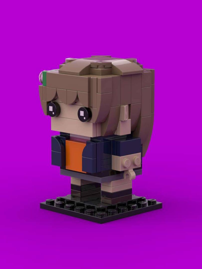 Shimamura Hogetsu Brickheadz (MOC-132909) - LEGO MOC | MOC Tracker