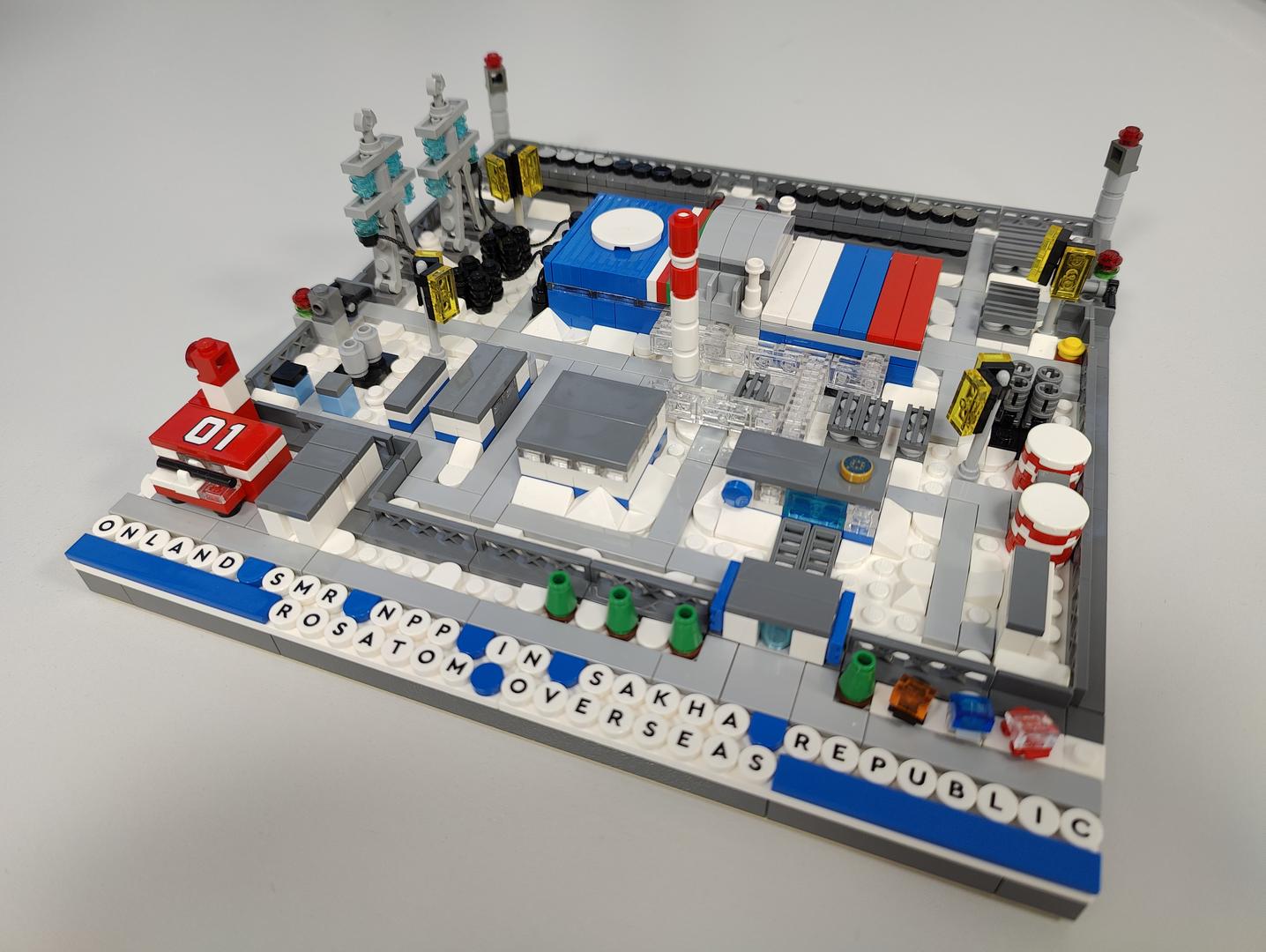 ROSATOM's SMR NPP in Yakutia (Russia) (MOC-140289) - LEGO MOC | MOC Tracker