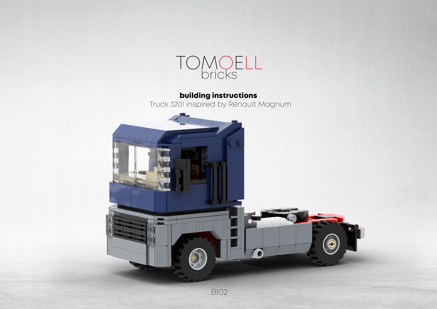 TRUCK (3201) inspired by Renault Magnum (MOC-143515) - LEGO MOC | MOC ...