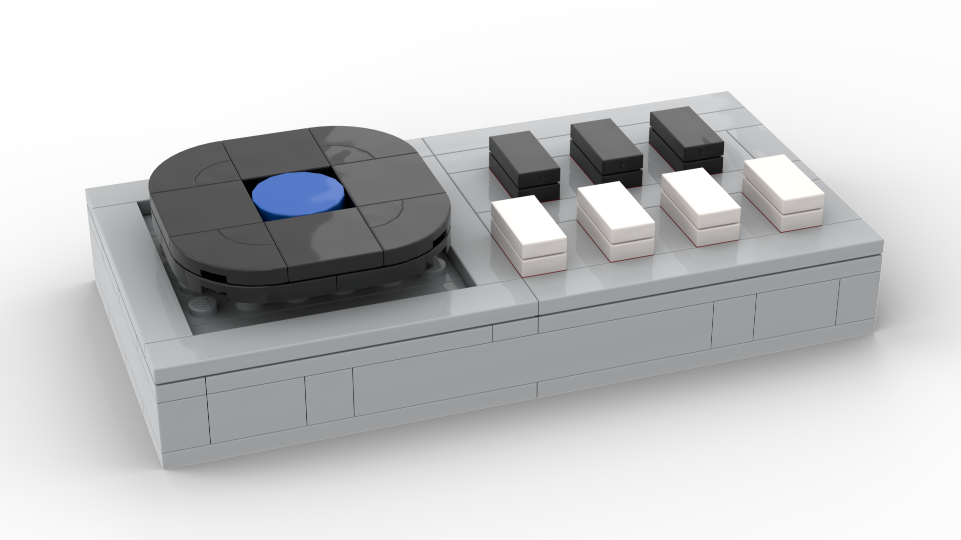 beatmaniaIIDX controller with spinnable turntable (MOC-145211) - LEGO ...